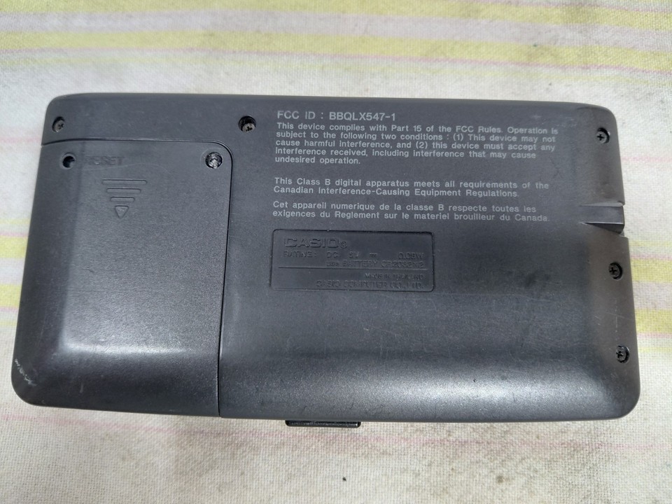 Casio 64KB Digital Diary SF-5300B With Box And Manual 1994 Vintage ...