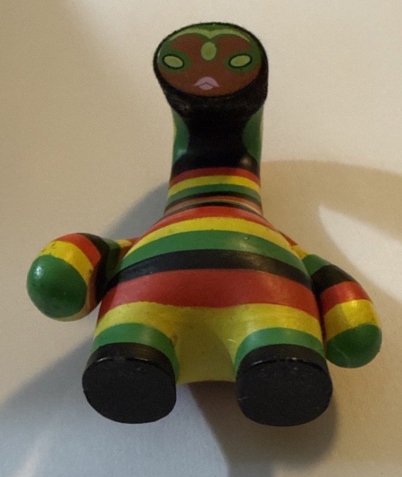 Kidrobot Flow-Bots Little Chief Big Peace CHASE 3” Mini Figure RARE JK5 ...