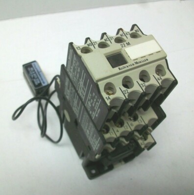 DIL00M 22DIL M Klockner Moeller Starter w/ Contactor 115v DIL 00 M ...