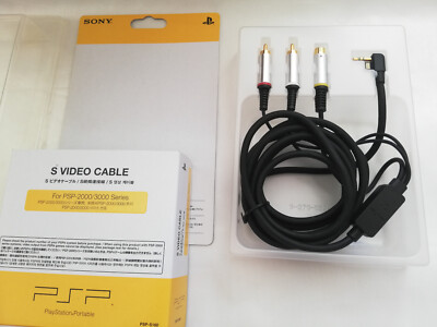 Official SONY PSP 2000 3000 PlayStation Portable S-Video Cable PSP-S160 ...