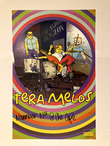 Terra Melos Tour Poster, 12"x 18" minor dings / creases - lightly used ...