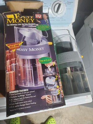 Easy Money Motorized Coin Bank The Ultimate Coin Sorting Machine ...