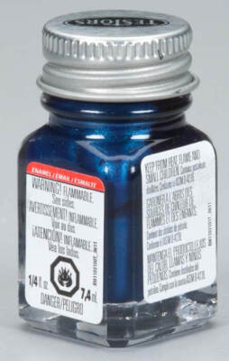 Testors 1/4 oz Metallic Arctic Blue Enamel Model Paint 1109 | eBay