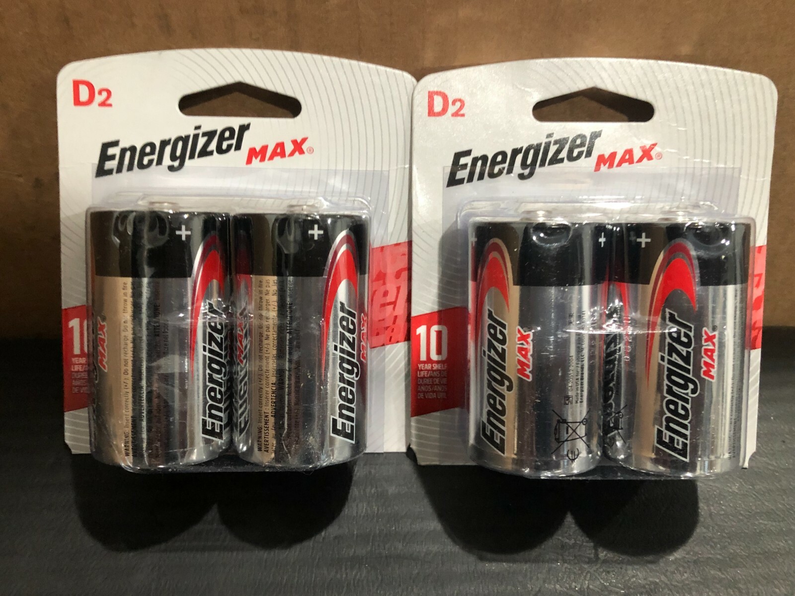 (4 Pcs) Energizer Max D D2 1.5V Alkaline Batteries Exp. 12/2030 NEW ...