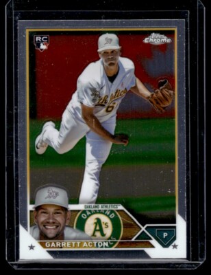 2023 Topps Chrome Update Garrett Acton | eBay