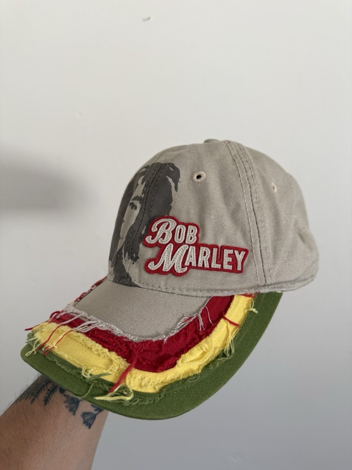 Bob Marley Rootswear Trucker Hat Snapback Cap Reggae Rasta | eBay