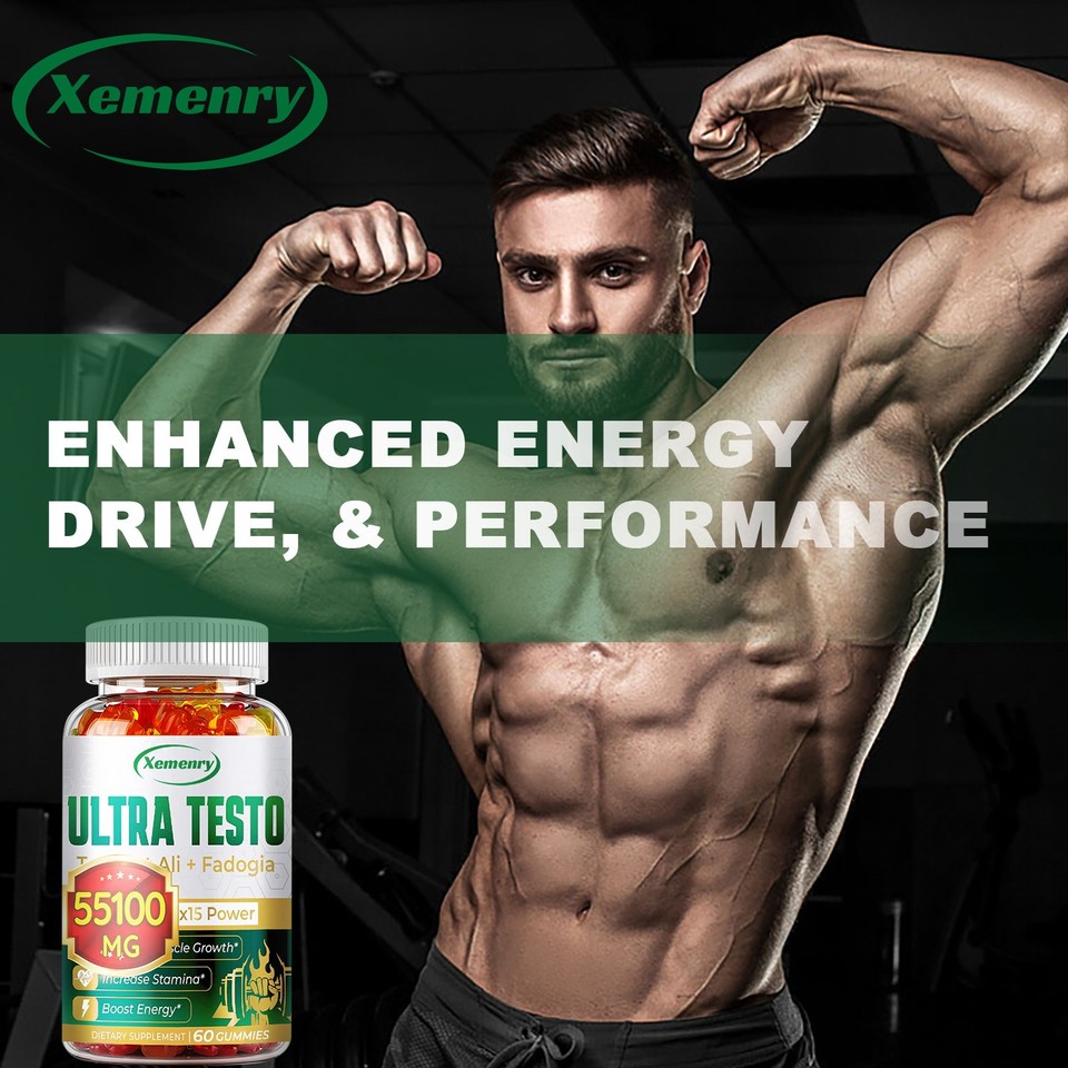Ultra Testo -Testosterone Booster,Muscle Health - Horny Goat Weed, Maca ...