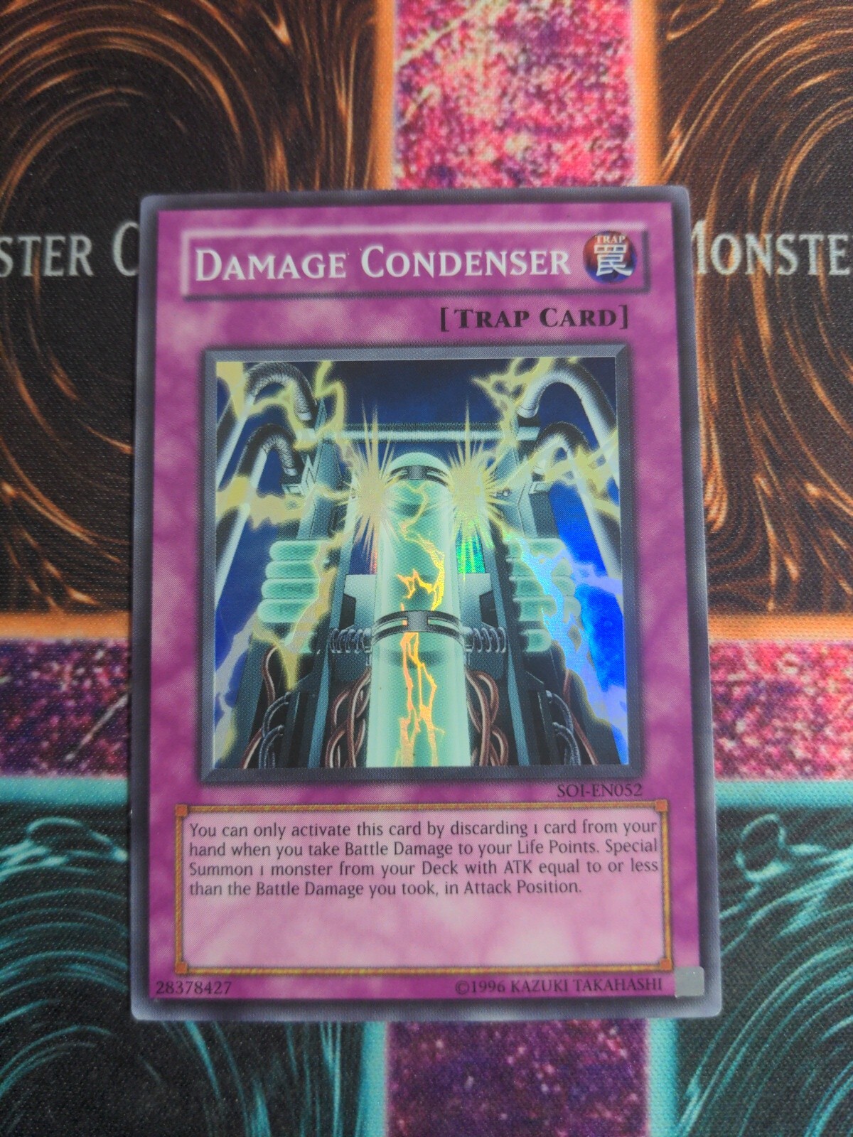 Yu-Gi-Oh! Damage Condenser SOI-EN052 Unlimited Super Rare NM/LP | eBay