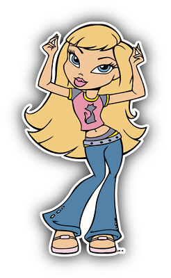Lil Bratz Cartoon Sticker Bumper Decal - ''SIZES'' | eBay
