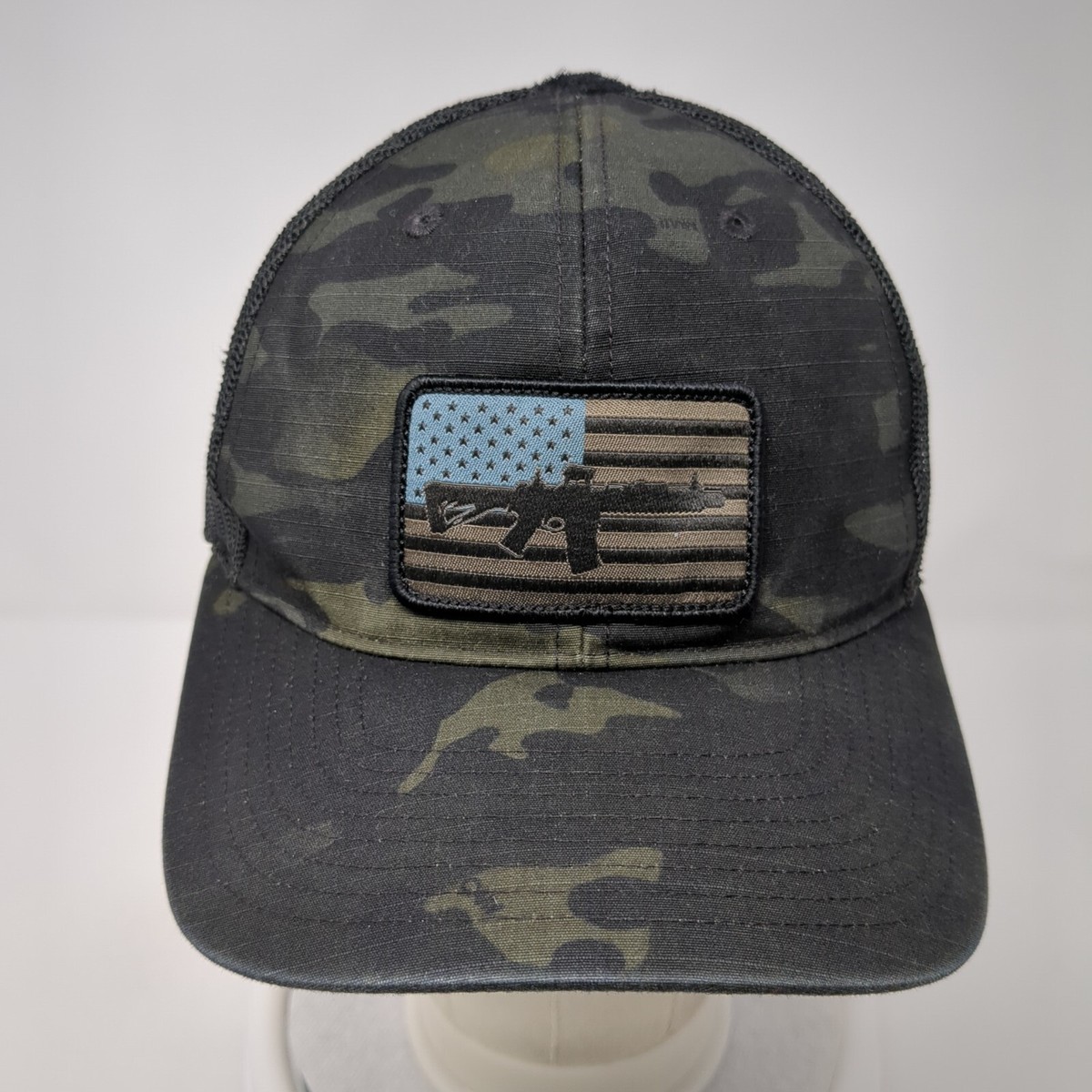 Rifle American Flag Hat