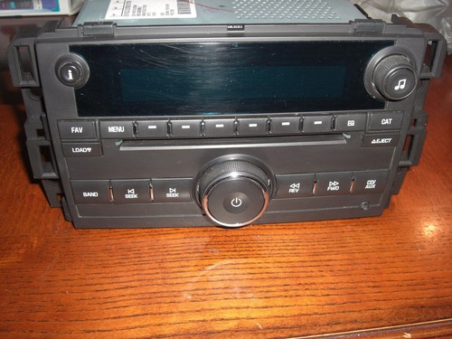 07-11 GM CHEVY SILVERADO SIERRA TAHOE DENALI 6 DISC CD COMBO AMFM RADIO ...