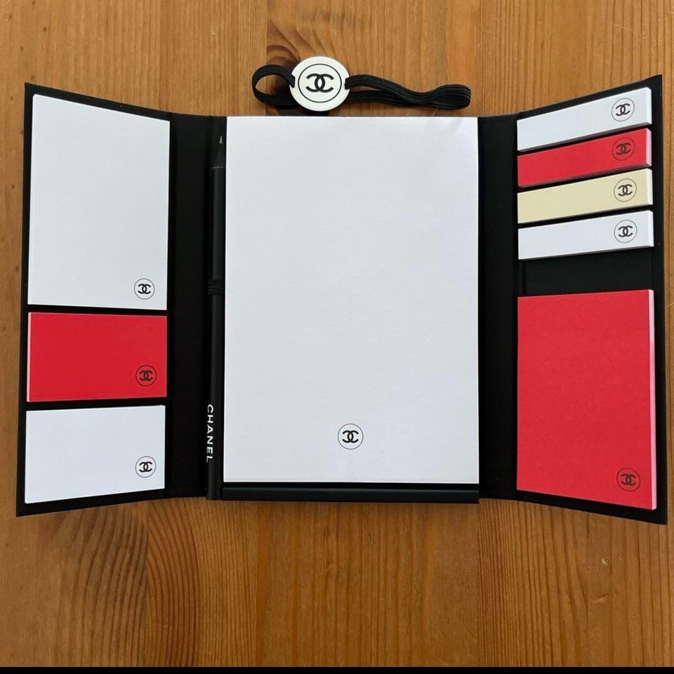 CHANEL LA COLLECTION Sticky Notes & Pencil Set 2024 Limited Edition ...