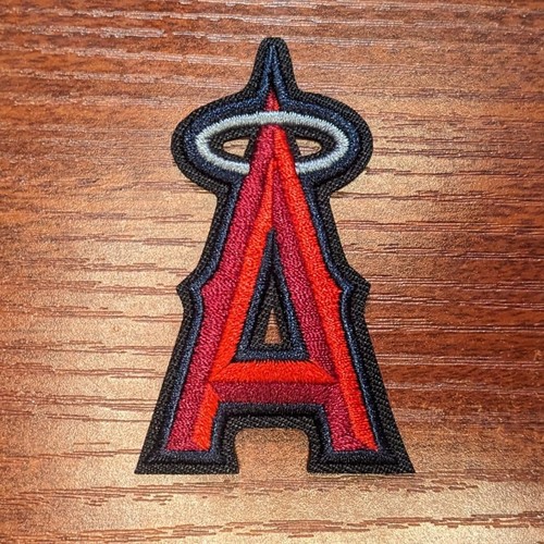 Los Angeles Angels Patch Halos MLB Baseball Embroidered Iron On Patch 2 ...