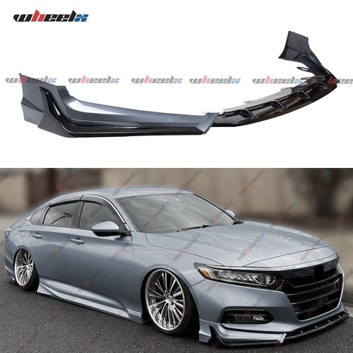 For 18-20 Honda Accord Modern Steel Metallic ACR Front Bumper Lip Kit ...