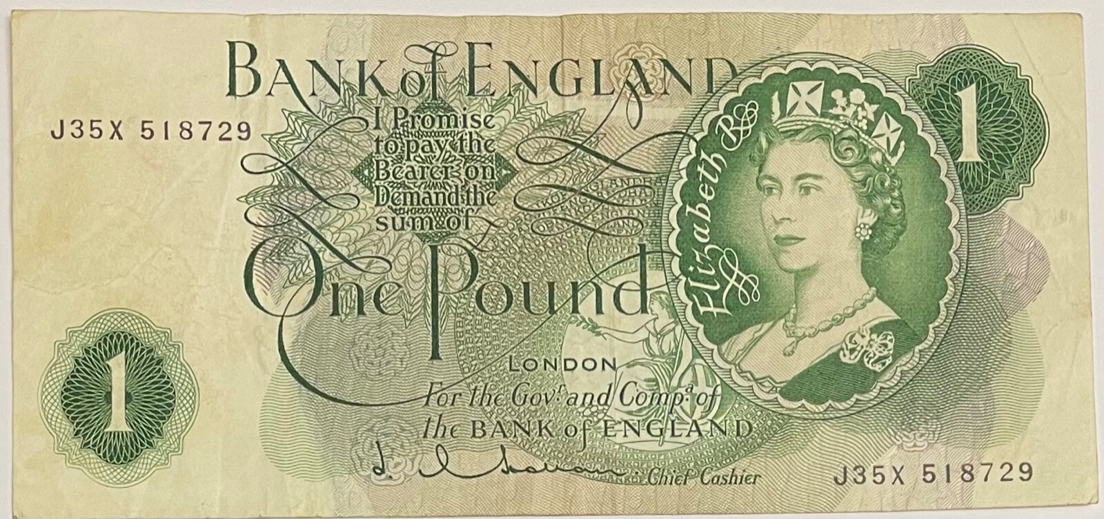 OLD BRITISH BANK NOTES 10 SHILLINGS, ONE POUND £1. CHOOSE YOUR TYPE ...