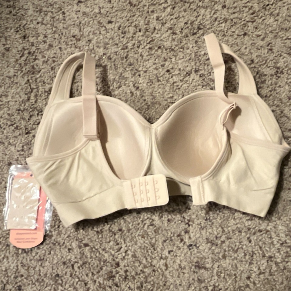 Shapermint Sweetheart Wireless Contour Bra Adjustable Padded 32C Small ...