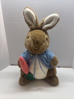 Vtg Eden Peter Rabbit Beatrix Potter Plush Stuffed Animal Bunny Easter ...