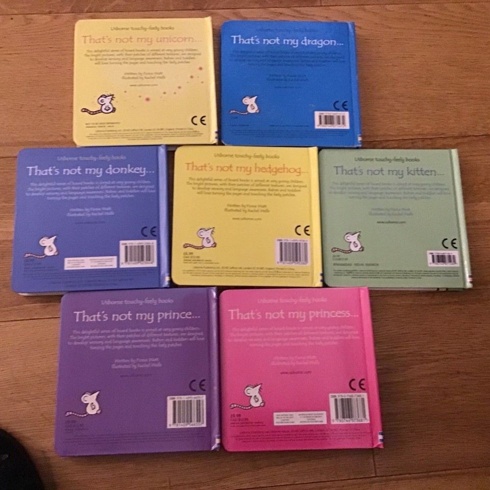 Usborne touchy-feely books bundle That's Not My... × 7 children's books ...