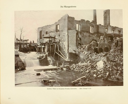 1916 WWI WW1 PRINT MARGGRABOWA OLECKO DESTROYED MILL | eBay UK
