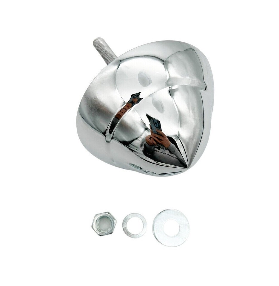 & 150 Chrome Steel Bumper Bolts Bullets For Pair | Right"