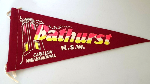 Vintage Bathurst Carillon War Memorial NSW Felt Pennant Flag | eBay