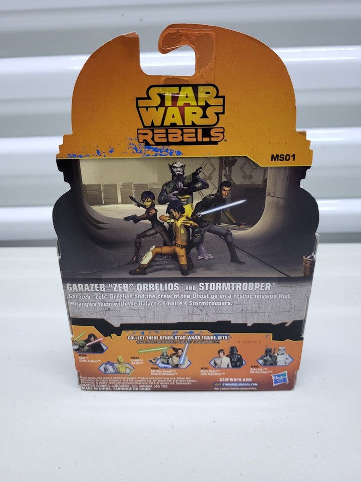 Garazeb Orrelios Zeb Stormtrooper MS01 STAR WARS Mission Series NEW ...