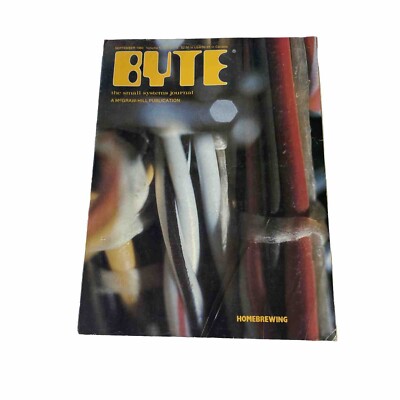 Vintage Byte Magazine September 1980 Homebrewing | eBay