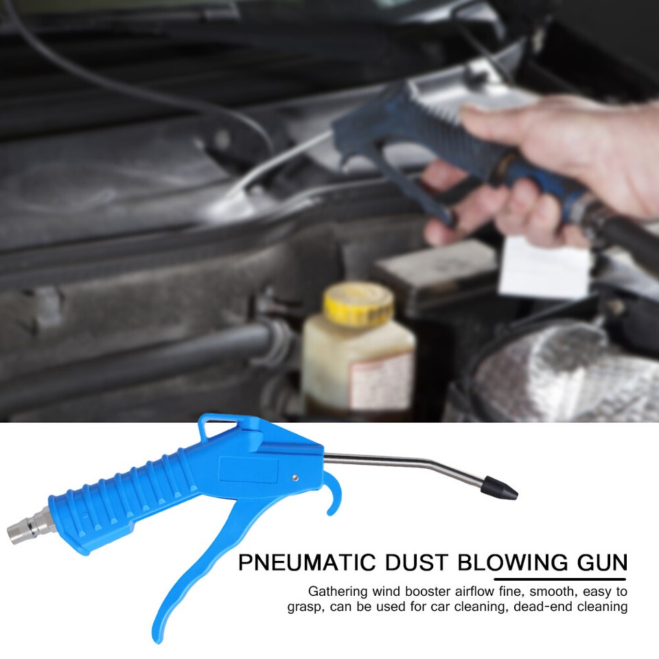 Pneumatic Air Blow Gun Blowing Airsoft Guns (Boutique blue short gun ...