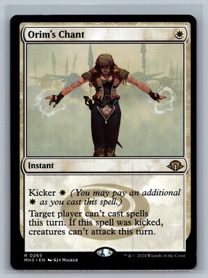 Magic the Gathering Modern Horizons 3 Orim's Chant #0265 MTG TCG CCG | eBay