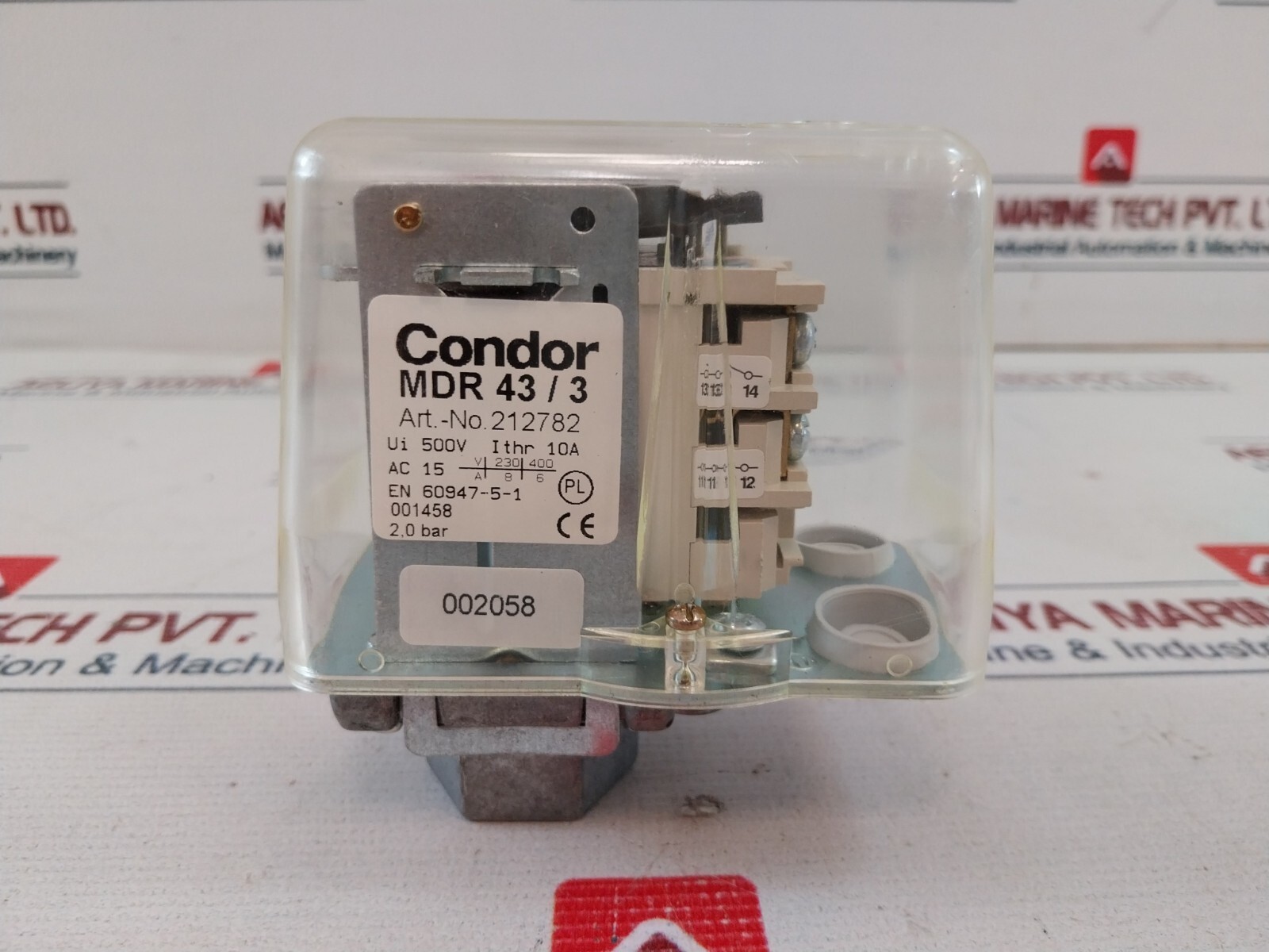 Condor MDR 43/3 Compressor Pressure Switch 0.5-3 Bar | eBay