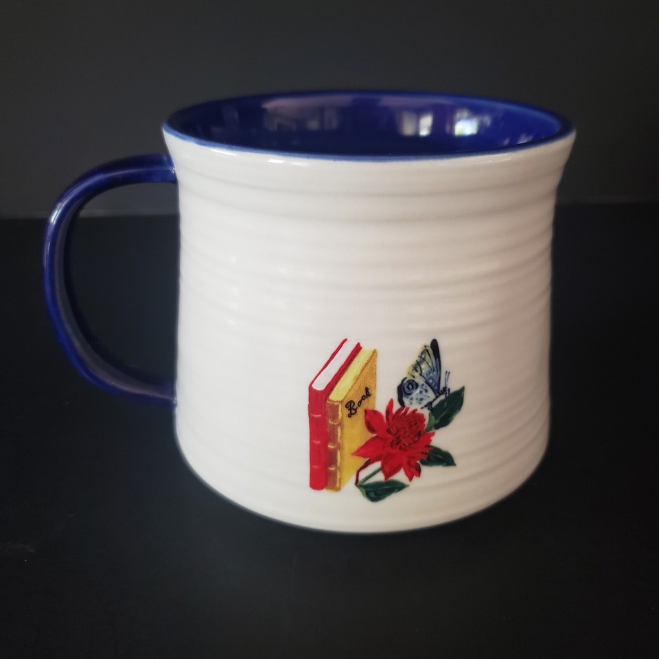 Nathalie Lete Anthropologie Monogram Letter "A" Coffee Mug Floral ...