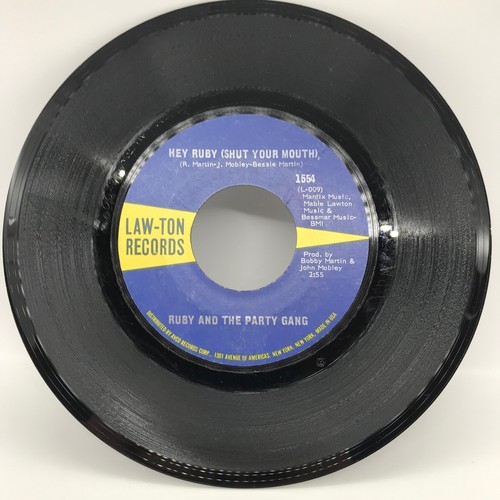 RUBY & THE PARTY GANG {Funk Soul 45} HEY RUBY / RUBY'S HOUSE PARTY ...