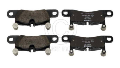Porsche Cayenne Rear Brake Pad Set TEXTAR PAA698451A | eBay