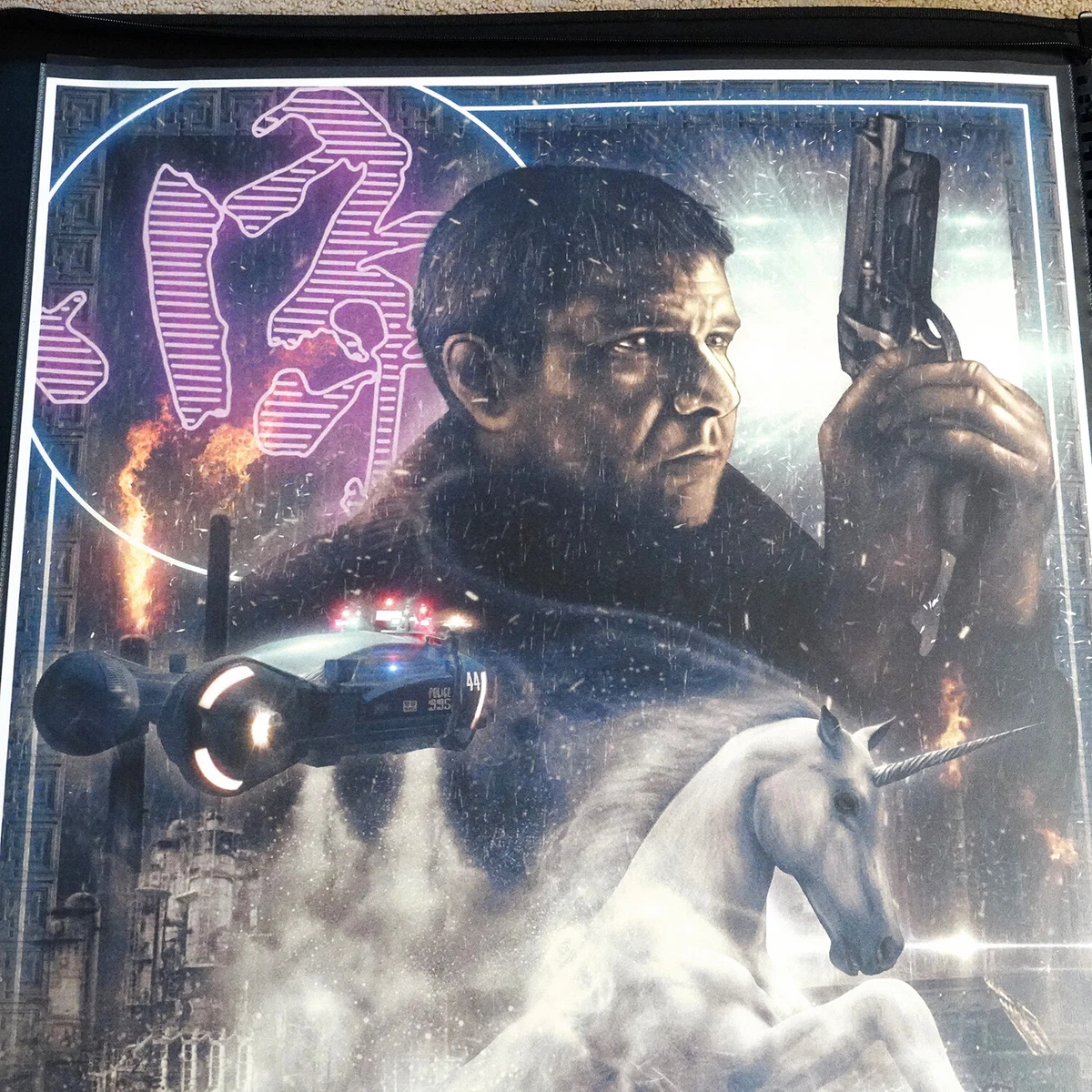 Blade Runner Poster Unicorn