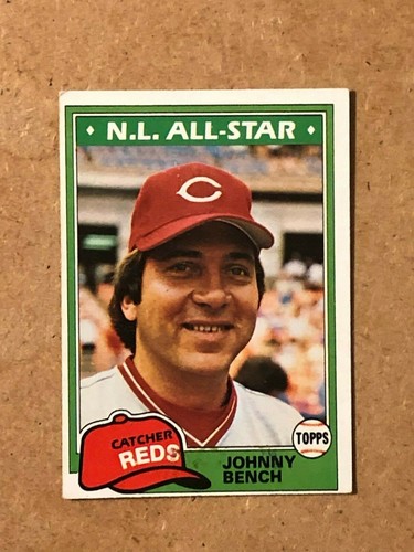 1981 Topps Johnny Bench #600 VG-EX | eBay