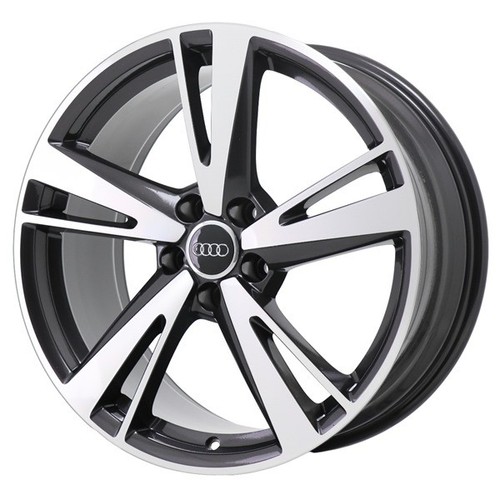 19" AUDI RS3 WHEEL RIM FACTORY OEM 59046 (F) 2017-2020 MACHINED GREY | eBay