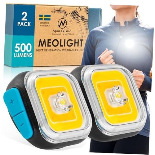 MEOLIGHT 500 Lumen Light for Running, Dogs, Walking - Wearable ...