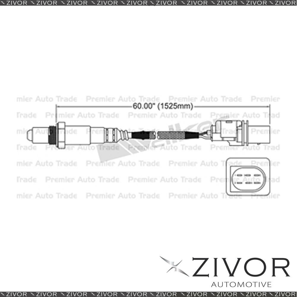 Pre-Catalytic Oxygen Sensor For BMW 135i E82 3.0 Twin Turbo N54 B30A 6 ...