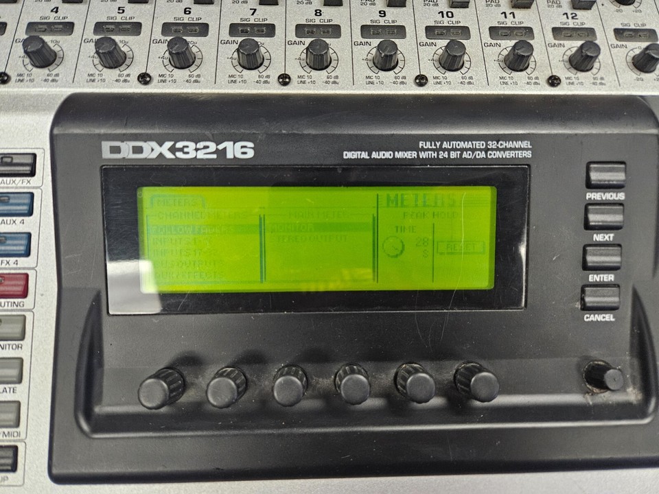Behringer DDX3216 32ch Digital Mixing Console WORKS | eBay