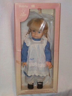 18" Ball Jointed All Vinyl Doll By Renee West Germany 1986 In Box | eBay