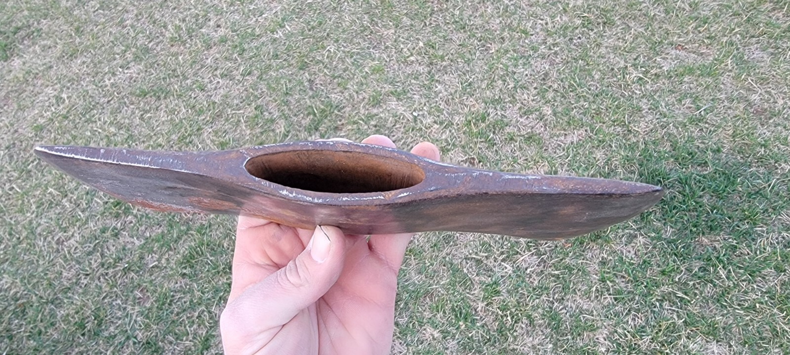 Vintage Antique Double Bit Axe Head 10 Inch 3 Pound 11 Oz Flared Bit No ...