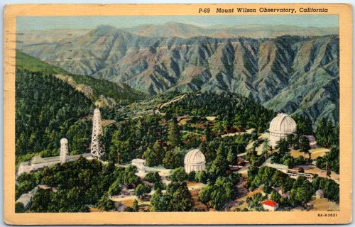 Postcard - Mount Wilson Observatory - California | eBay