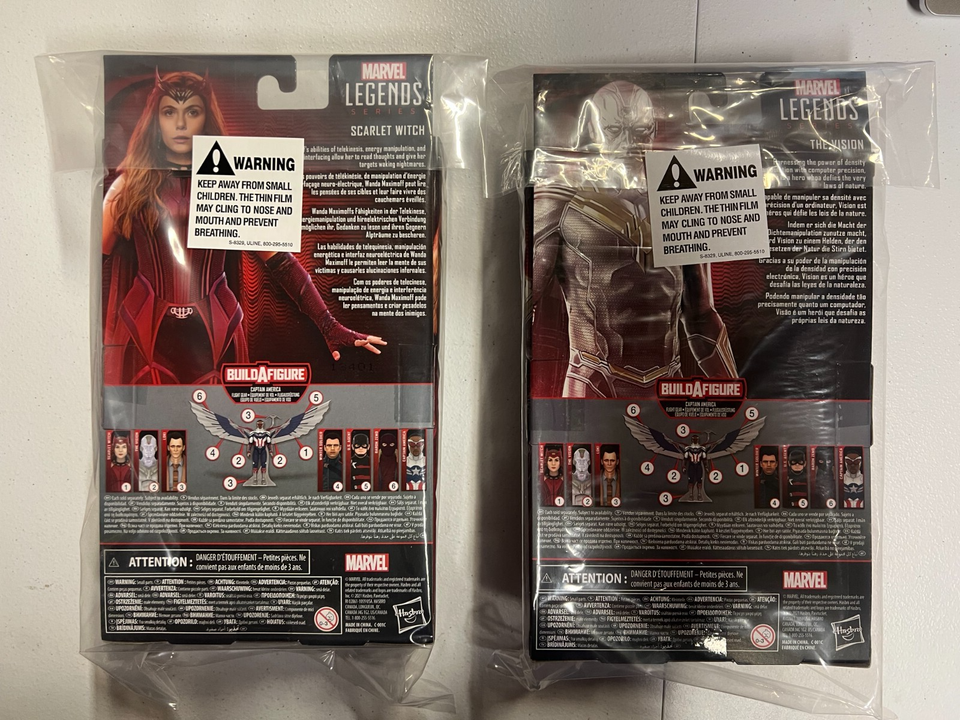 SCARLET WITCH AND THE VISION WANDA VISION CAPTAIN AMERICA FLIGHT GEAR ...