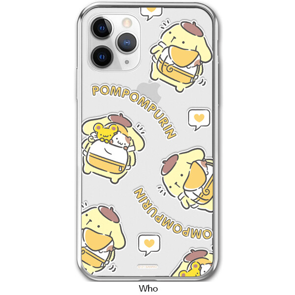 Pompompurin Variety Clear Jelly Case for iPhone 16 15 Pro Pro Max Plus ...