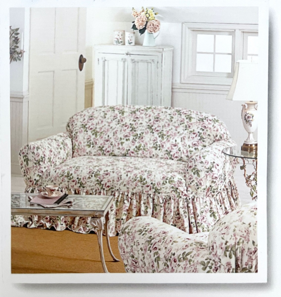 Shabby Chic Slipcovers Couch