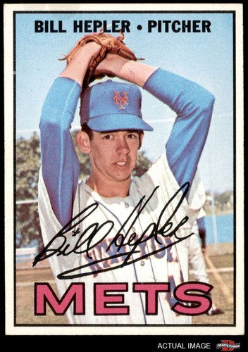 1967 Topps #144 Bill Hepler Mets 6.5 - EX/MT+ | eBay
