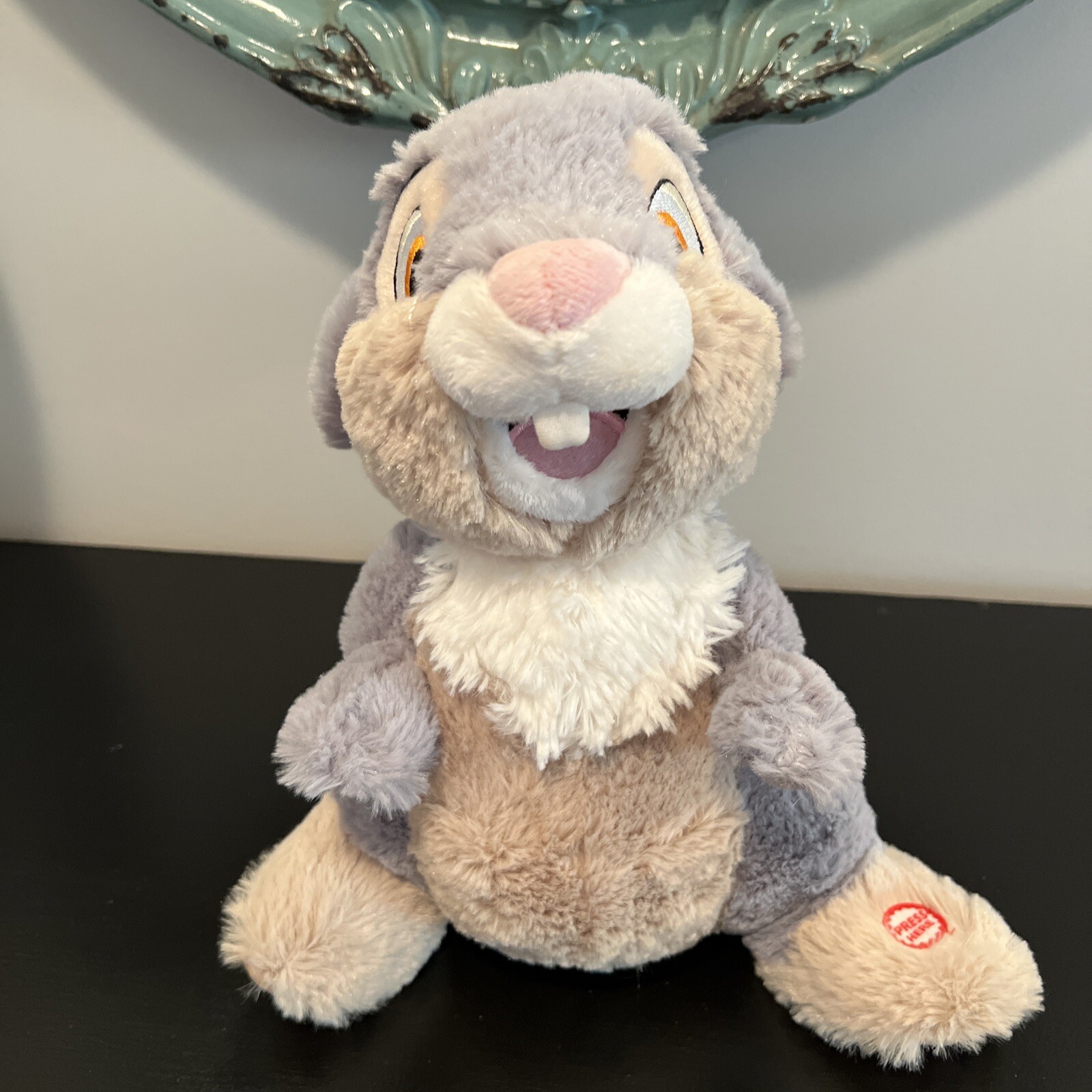 Hallmark Disney Bambi Talking Thumper Working 10” Stuffed Animal Plush ...