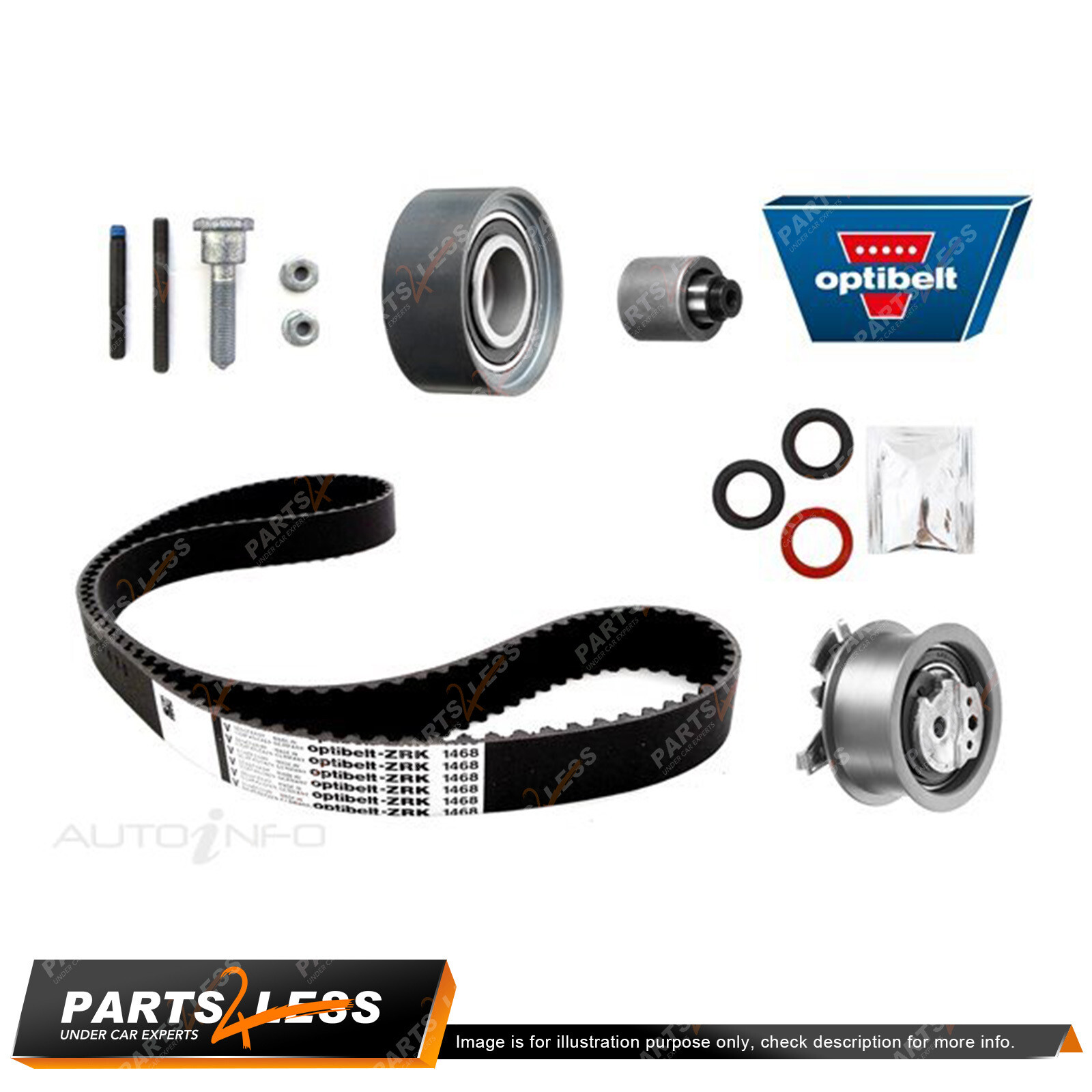 Optibelt Timing Belt Tensioner Kit - KT1512 Premium Germany Brand | eBay