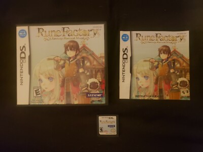 Rune Factory: A Fantasy Harvest Moon (Nintendo DS, 2007) 719593100041| eBay