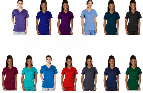 Cherokee Womens Scrubs WW Revolution V-Neck Top WW620 Colors And Sizes ...